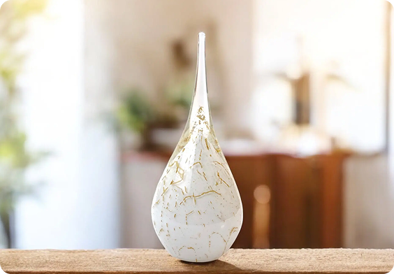 Fusion Glass Hippo | Fusing glass | Art Glass | Luxury Object